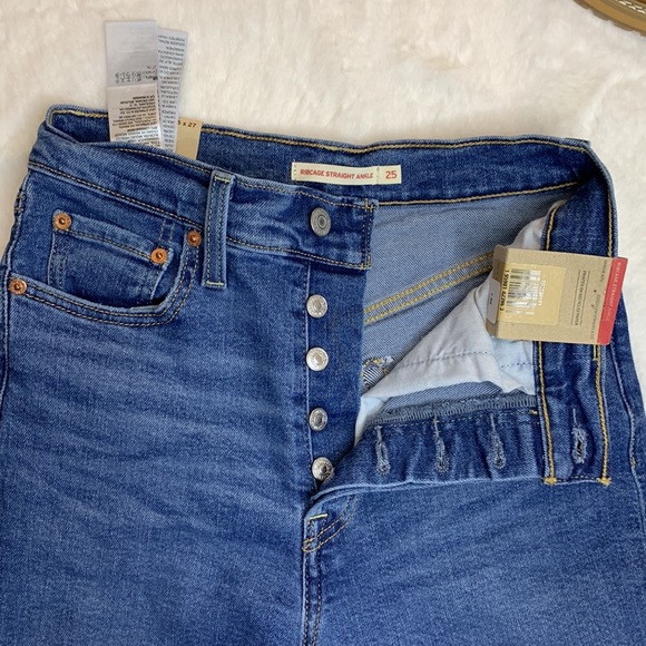 Levi's | Jeans | Nwt Levi Women Jeans Ultra High Rise Ribcage Straight Jeans Size 25 | Poshmark